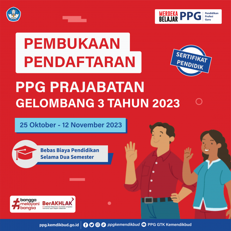 PPG PRAJABATAN | PPG - Program Profesi Guru